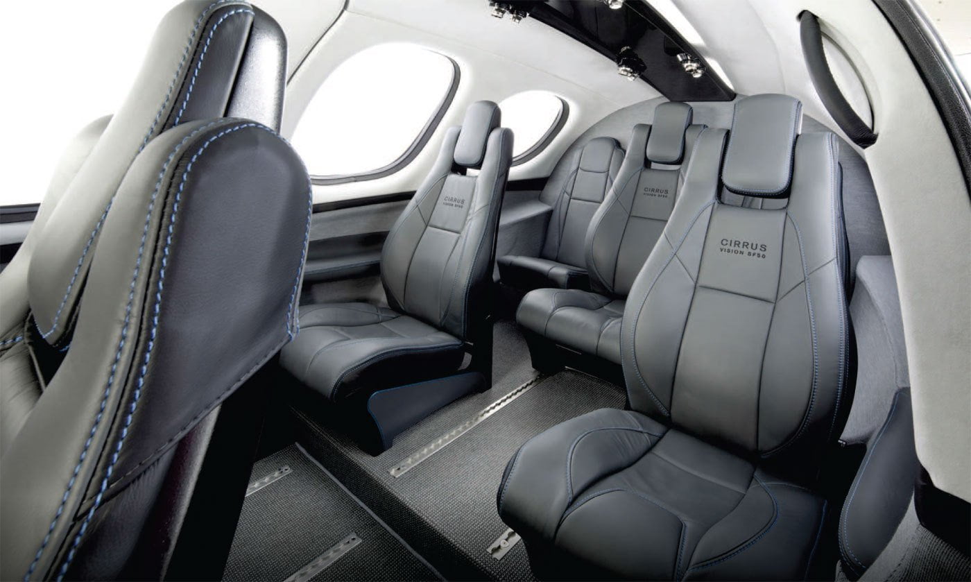 Cirrus Vision SF50 : le moins cher des jets privés d'affaires