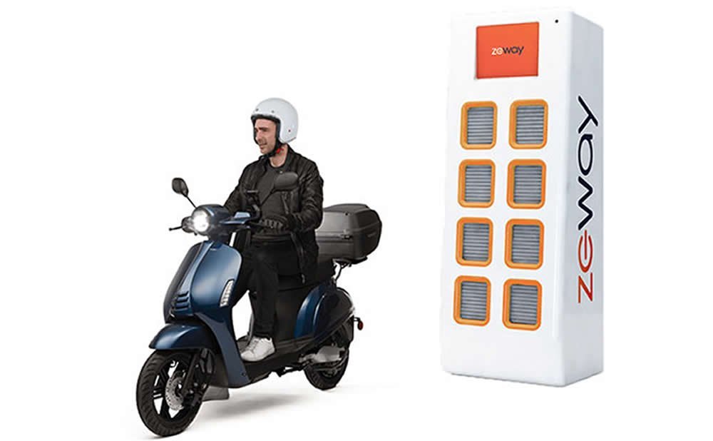 Zeway : le Véligo du scooter électrique débarque à Paris