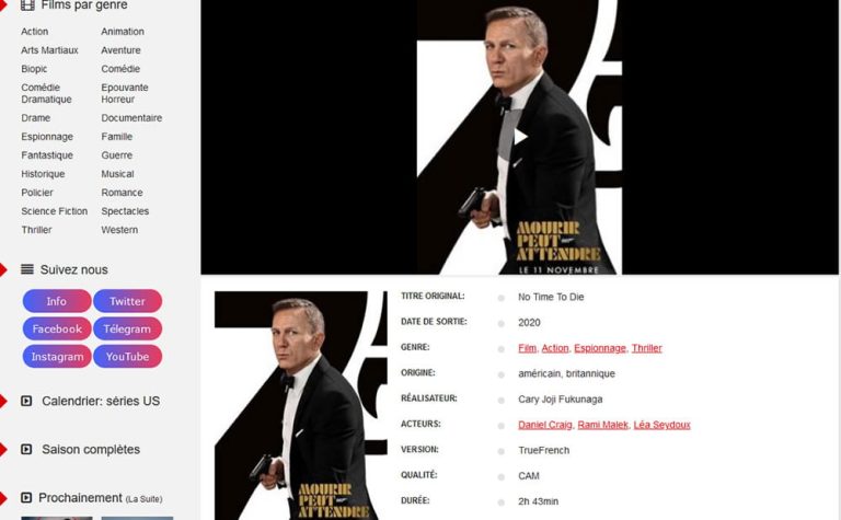 Here is the 2021 address of the Wiflix streaming site (Real)