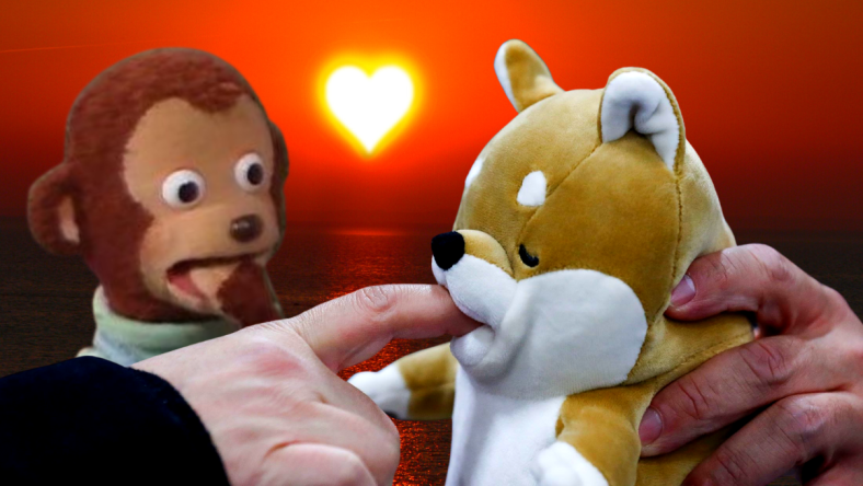 Cette peluche étrange suce votre pouce, mais pourquoi faire