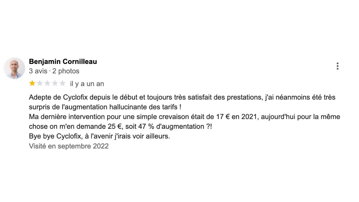 Cyclofix : pourquoi j'ai détesté réparer mon vélo avec ce service