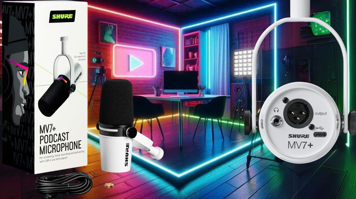 Test micro Shure MV7+ : le meilleur micro pour les podcasts et les ...